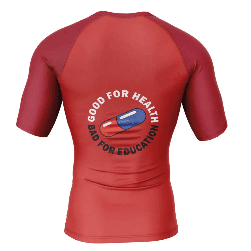 Demon Slayer Akaza Rash Guard - Peak Performance & Style