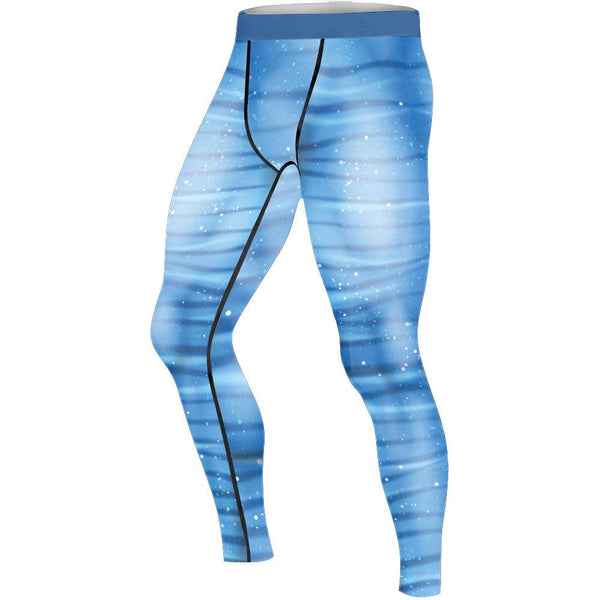 Avatar Cosplay Men's Compression Leggings - Comfort & Performance