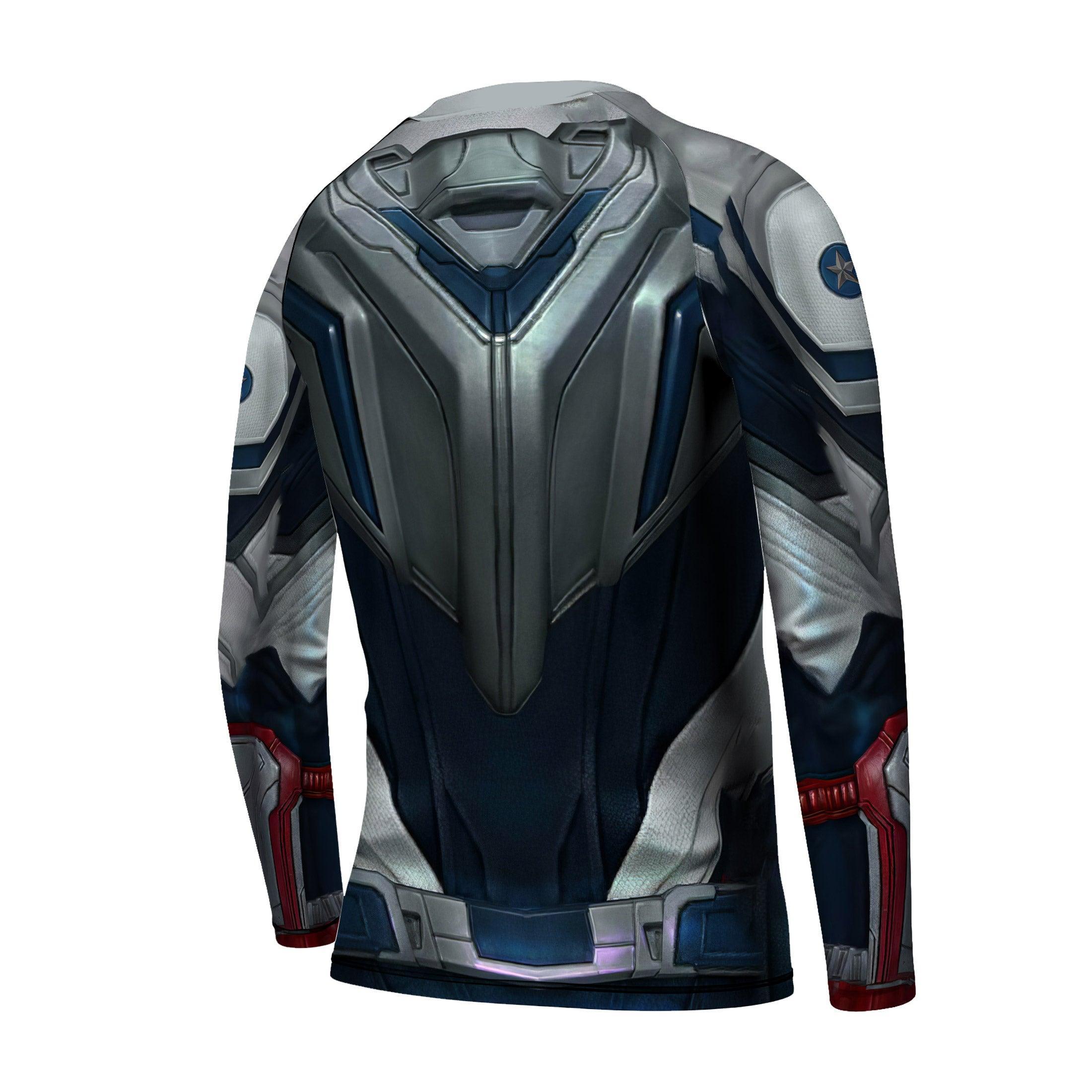 Captain America Kids Rash Guard | New World Order