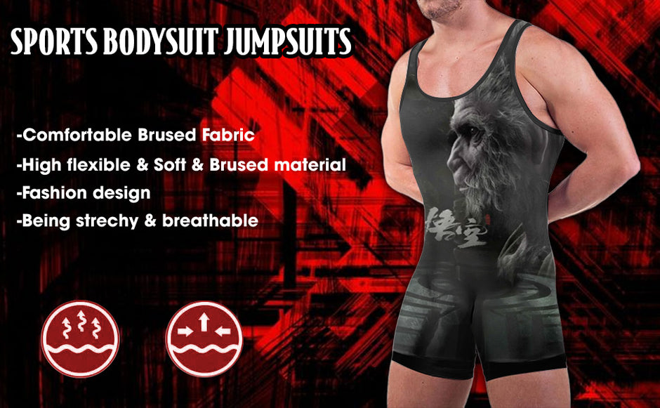 Superman Cosplay Wrestling Singlet | Wrestling Singlet