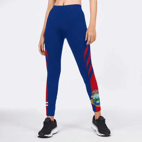 Costa Rica Heritage Force Women's Leggings | Comfortable & Stylish