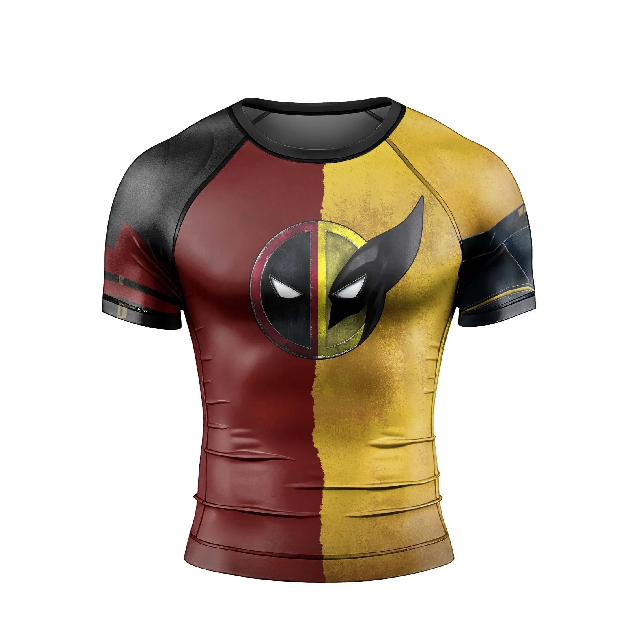 Deadpool And Wolverine Samurai Rash Guard | Deadpool Rash Guard