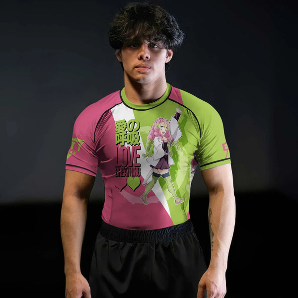 Demon Slayer Kanroji Mitsuri Rash Guard