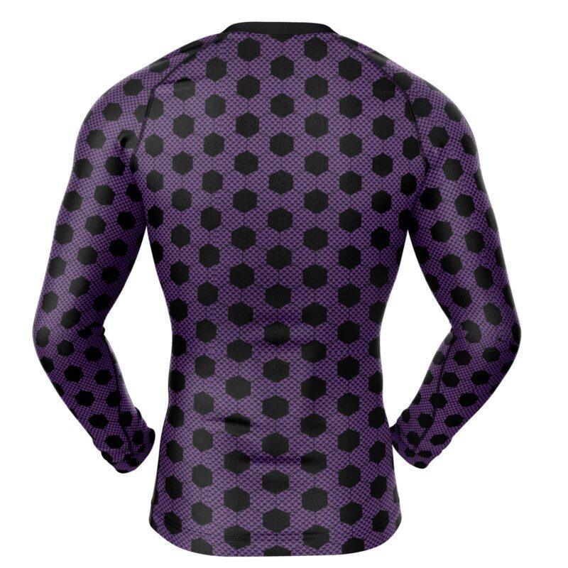 Demon Slayer Akaza Rash Guard - Peak Performance & Style