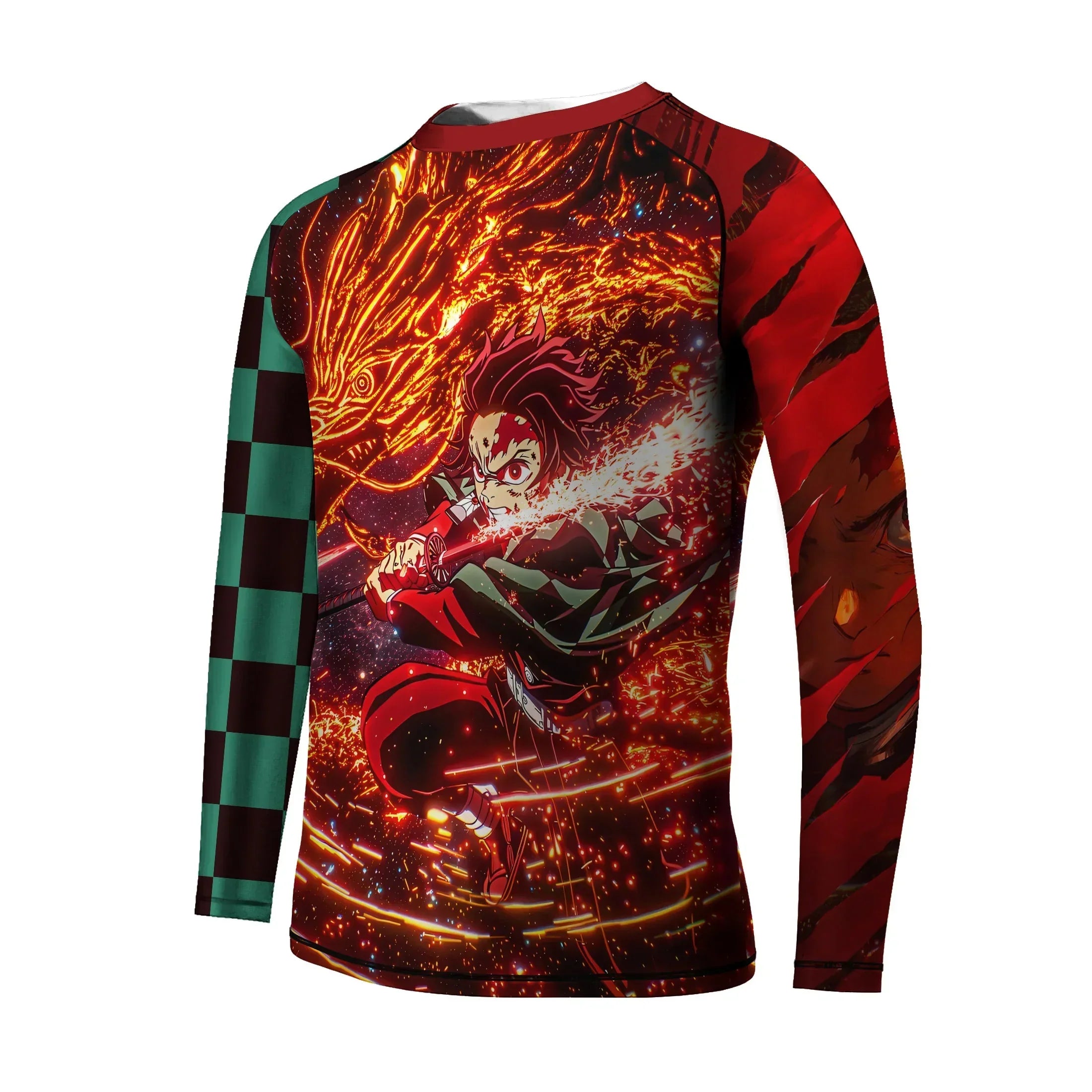 Demon Slayer Tanjiro Kids Rash Guard