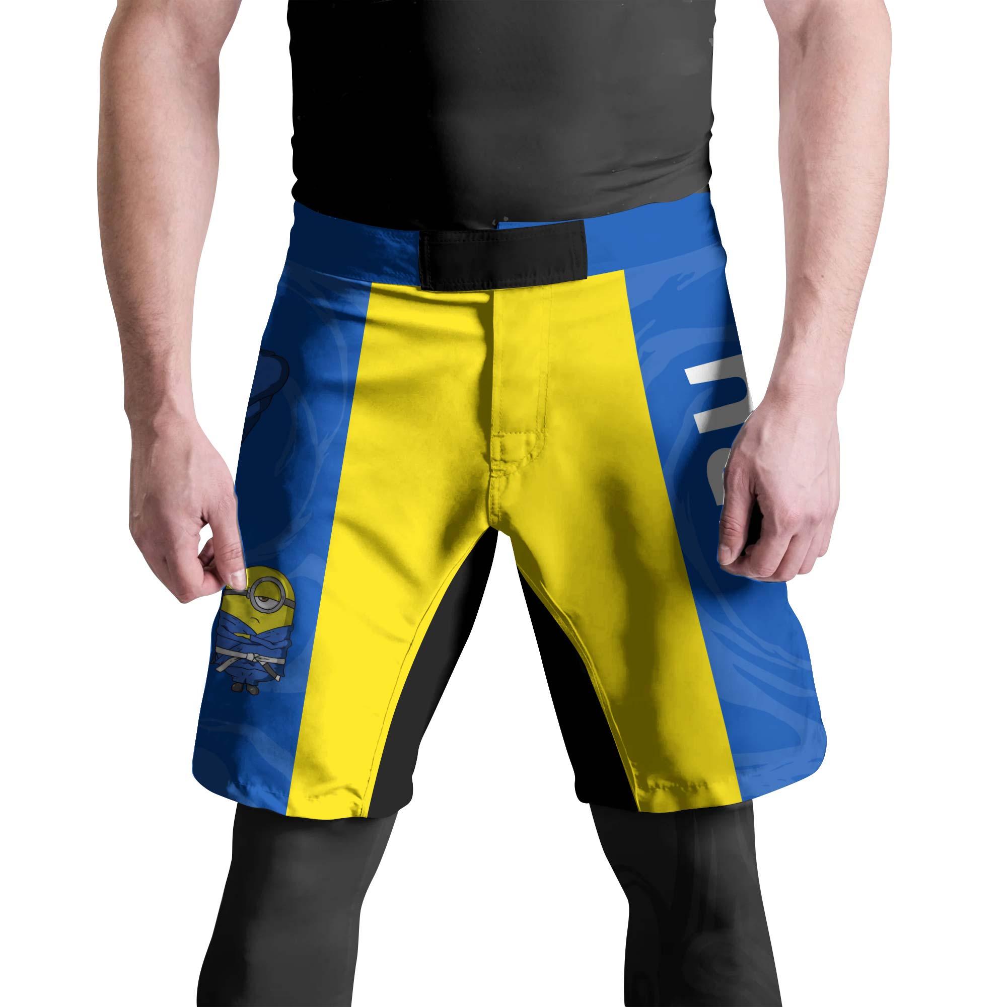 Despicable Me Gru Brazilian Jiu-jitsu Fight Shorts | Board Shorts