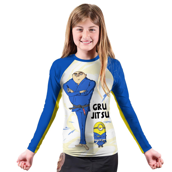 Despicable Me Gru Brazilian Jiu-jitsu Kids Rash Guard | Rash Guard