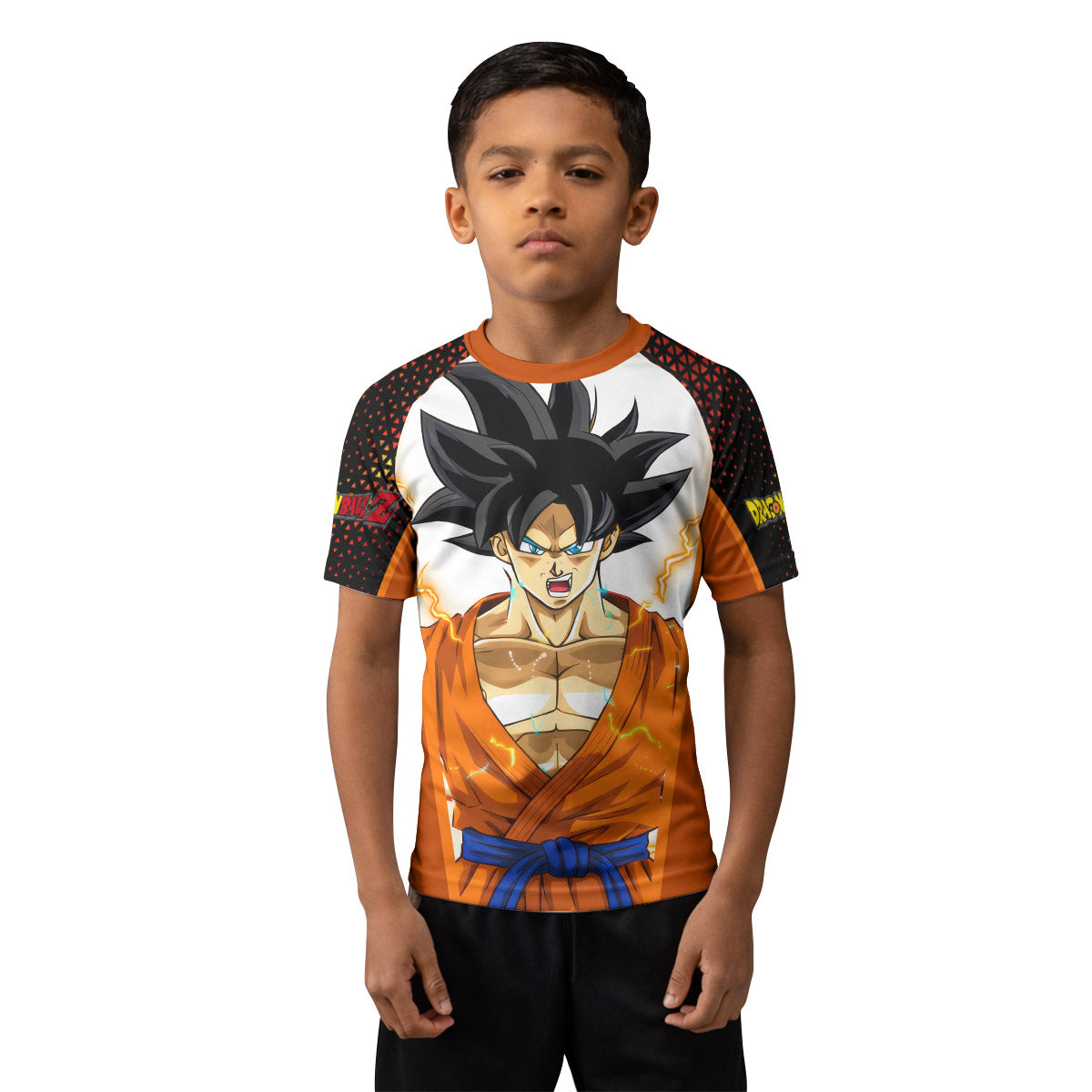 Dragon Ball Goku BJJ Kids Rash Guard | Kids Rash Guard MMA