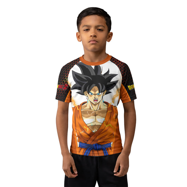 Dragon Ball Goku BJJ Kids Rash Guard | Kids Rash Guard MMA