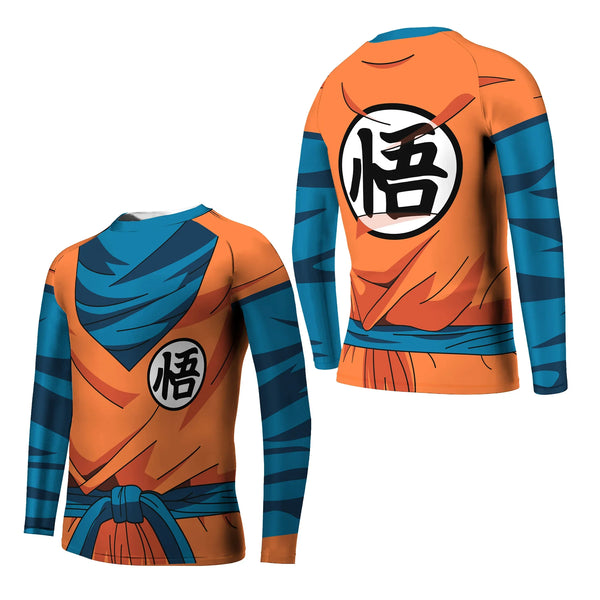 Dragon Ball Goku Kids Rash Guard | Athletic Wear