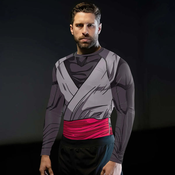 Dragon Ball Super Black Goku Rash Guard | Athletic Rash Guard