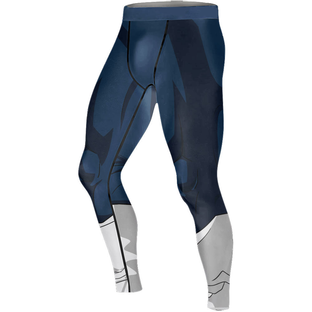 Dragon Ball Vegeta Saiyan Armor Men's Compression Leggings