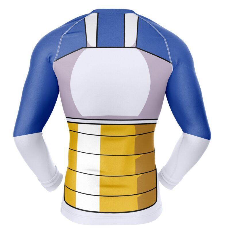 Dragon Ball Vegeta Suit Rash Guard | Jiu Jitsu Rash Guard