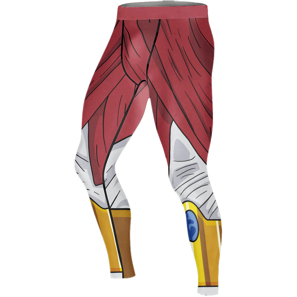 Dragon Ball Z Broly Men's Compression Leggings – 4-Way Stretch