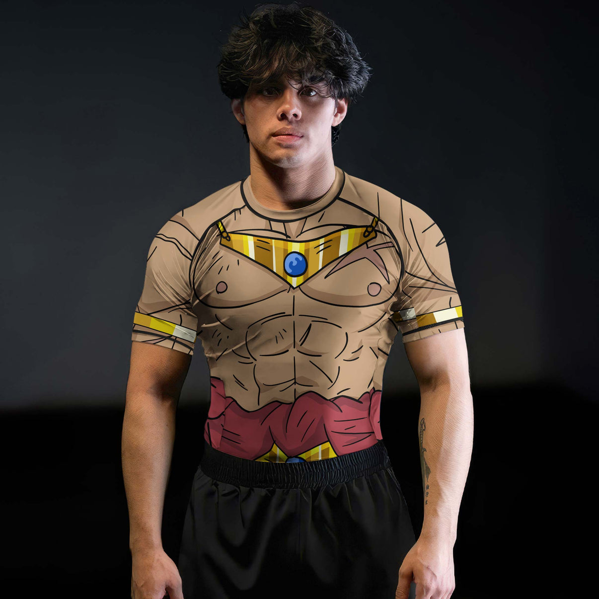 Dragon Ball Z Broly Rash Guard | Athletic MMA & BJJ Shirt