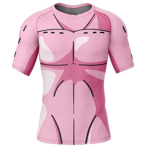 Dragon Ball Z Majin Buu Skin Rash Guard | Anime Fightwear