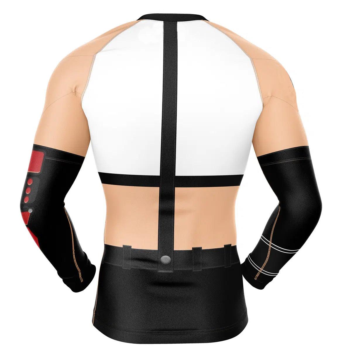 Final Fantasy Tifa Cosplay Long Sleeve Rash Guard