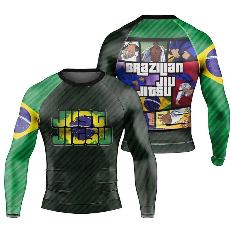 GTA Brazilian Jiu Jitsu Rash Guard - Athletic Performance