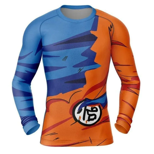 Goku Torn Gi Dragon Ball Rash Guard | Jiu Jitsu Rash Guard