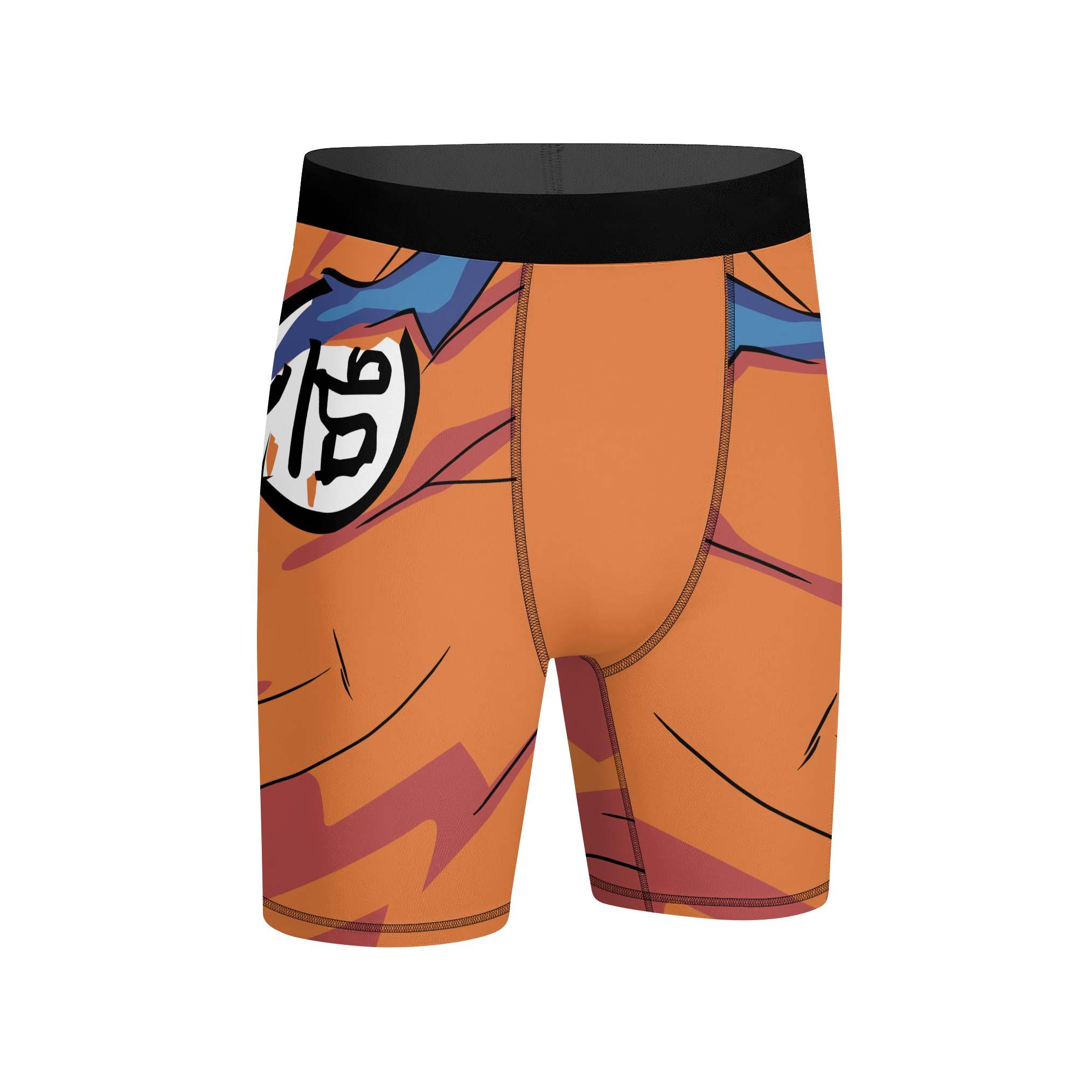 Goku Torn Gi Dragon Ball Compression Shorts