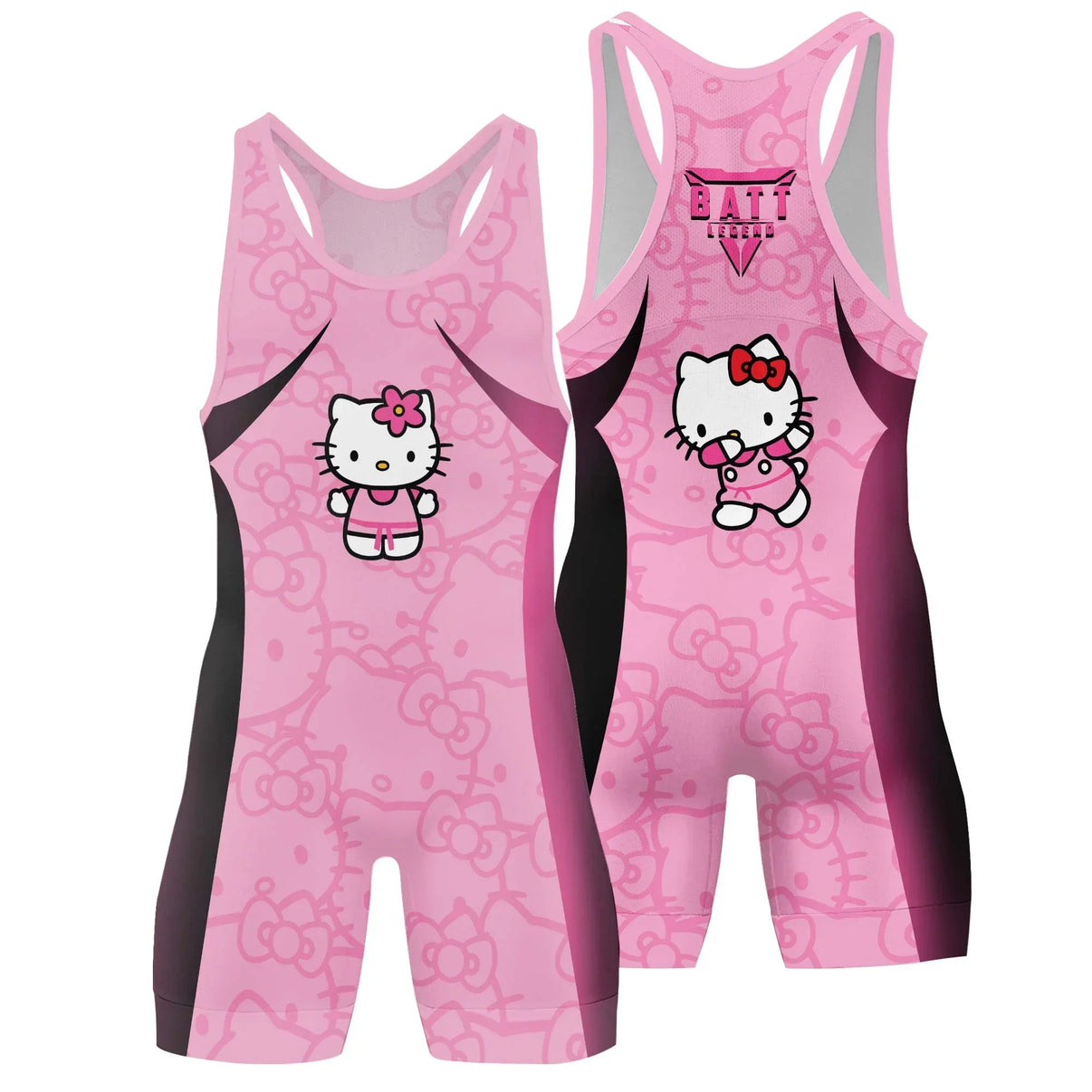 Hello Kitty Aura Farming Wrestling Singlet | Wrestling Singlet