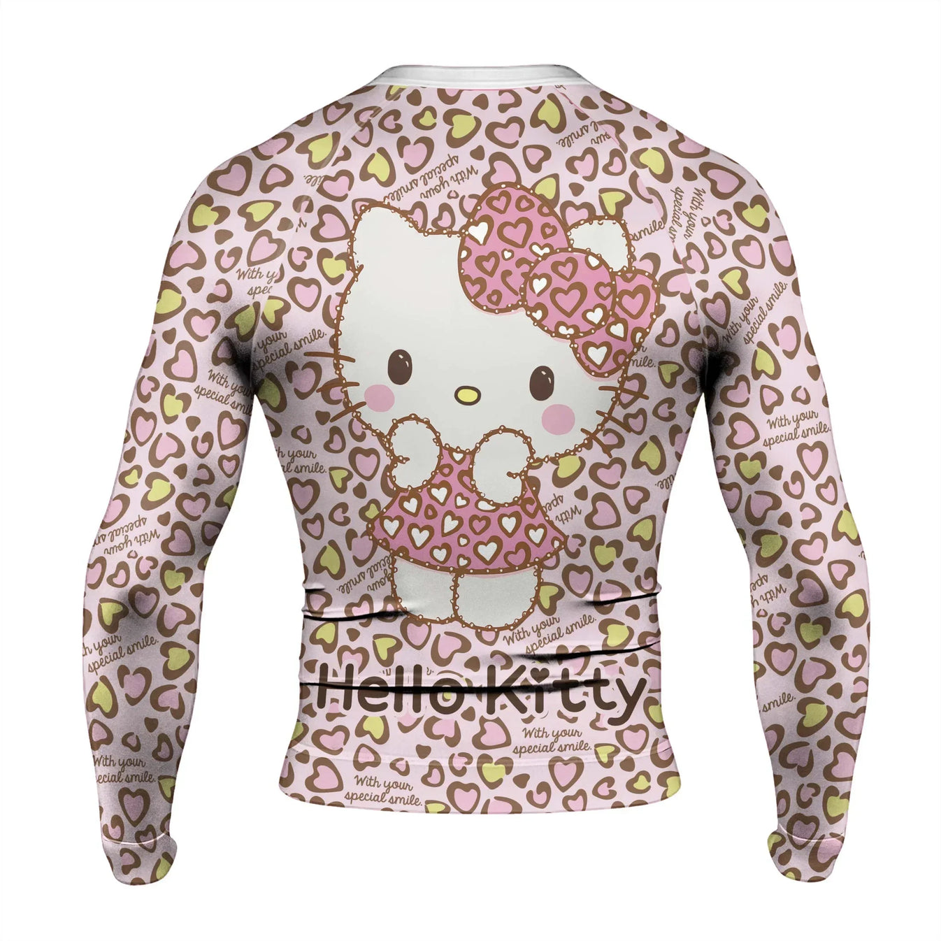 Hello Kitty Heart Snow Rash Guard | Athletic Rash Guard