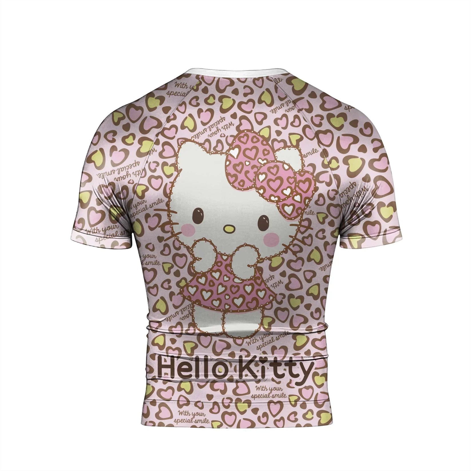 Hello Kitty Heart Snow Rash Guard | Athletic Rash Guard
