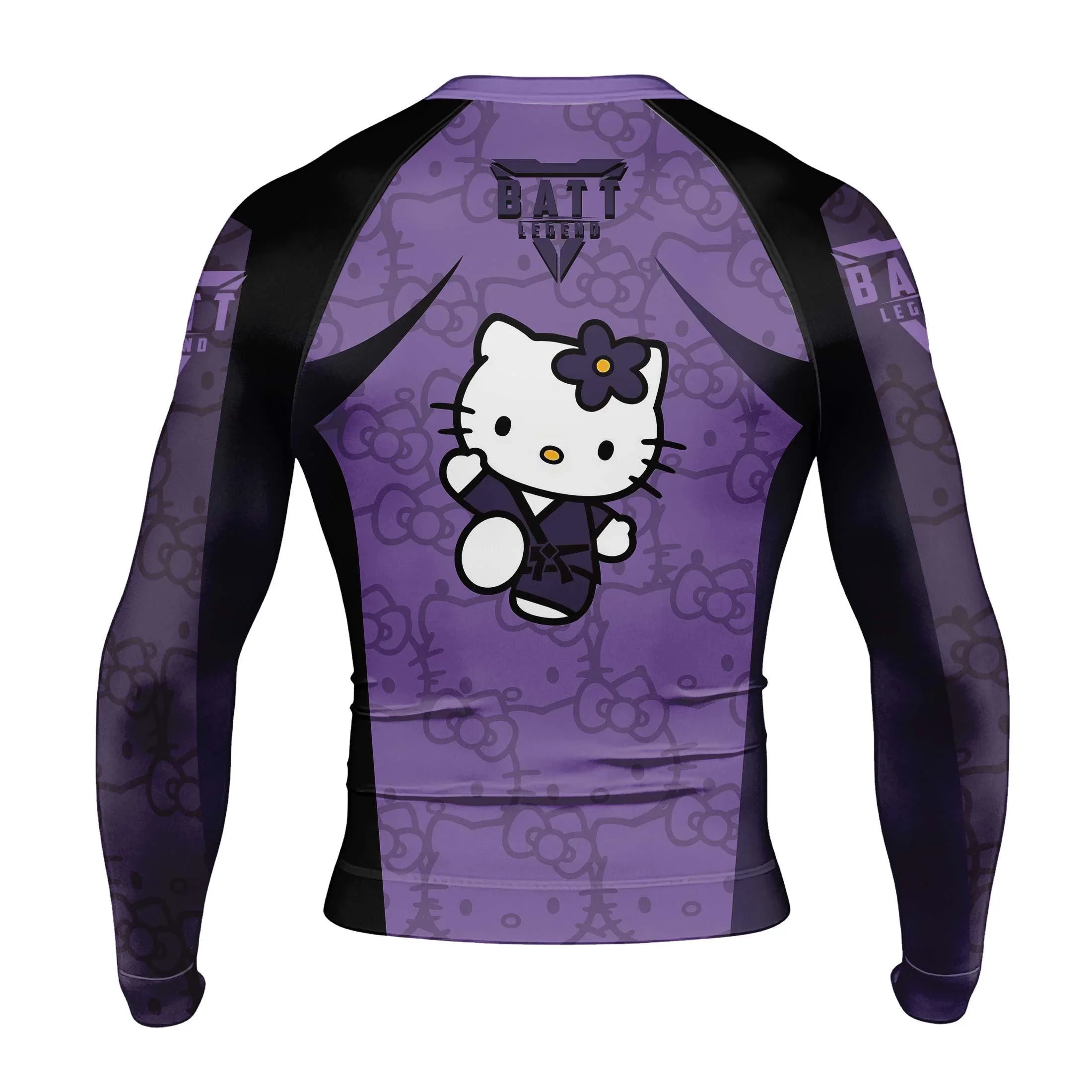 Hello Kitty Jiu Jitsu Purple Rash Guard | Athletic Wear