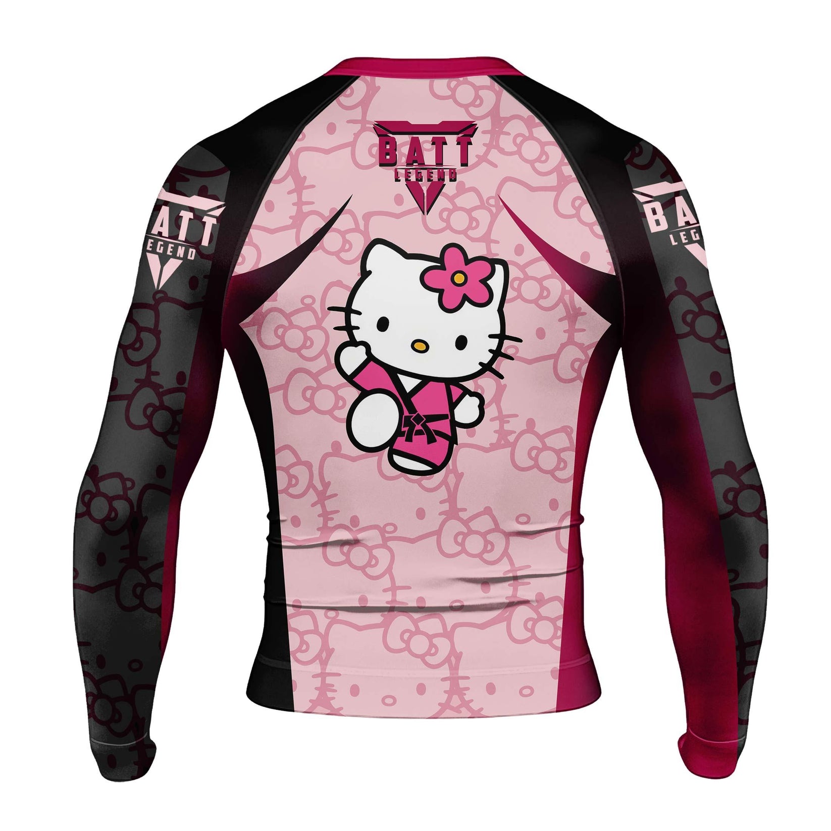 Hello Kitty Jiu Jitsu Rash Guard - Athletic Apparel