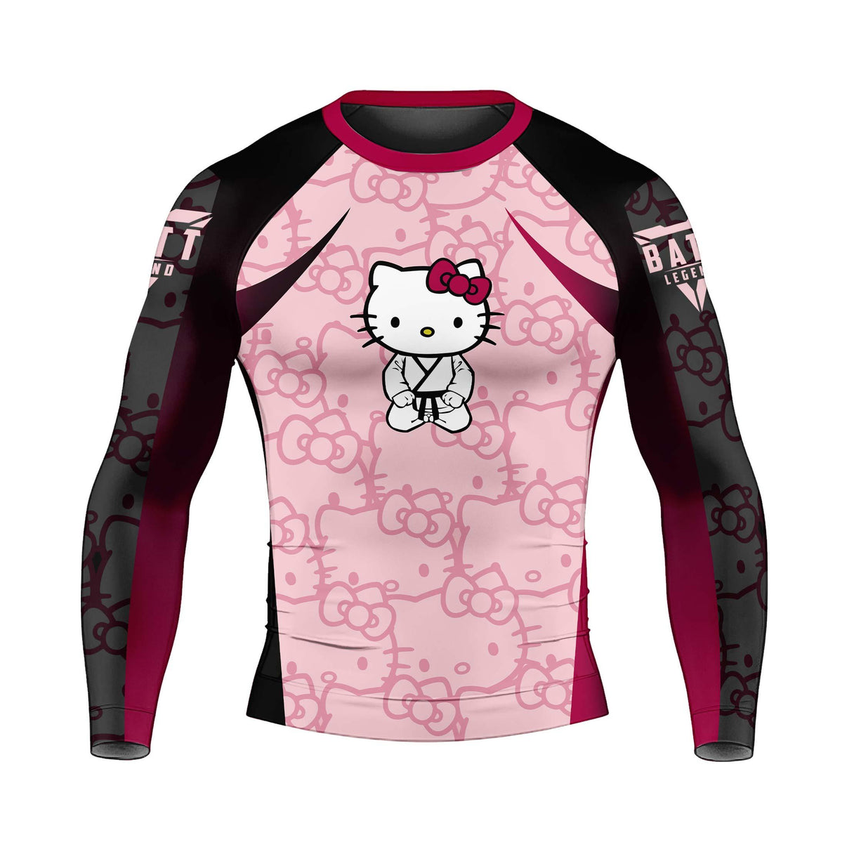 Hello Kitty Jiu Jitsu Rash Guard - Athletic Apparel