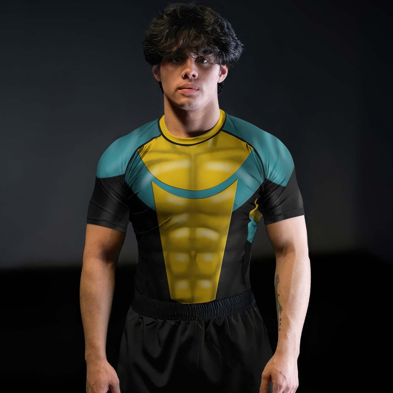 Invincible Mark Grayson Rash Guard for MMA & Fitness
