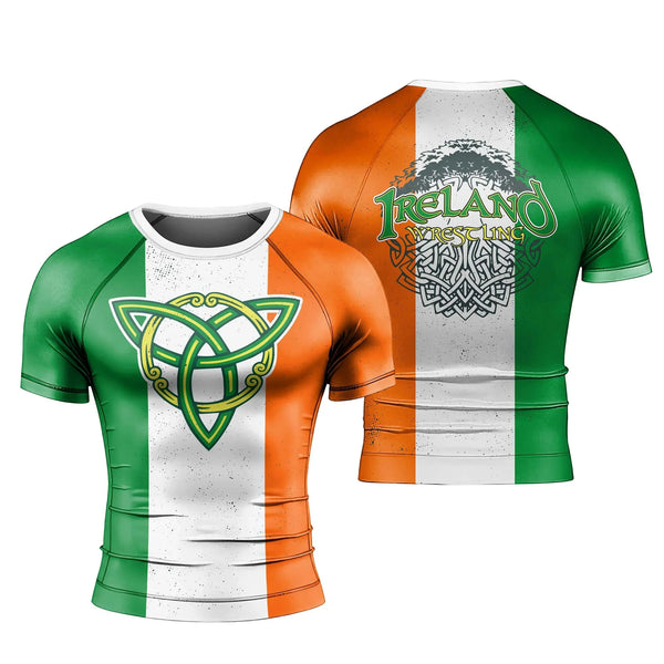 Ireland Flag Rash Guard - Premium Athletic Wear