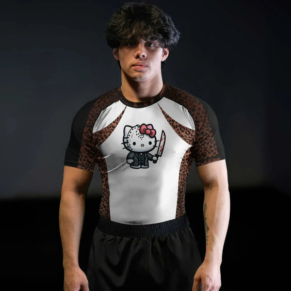 Jason Kitty Rash Guard for MMA & Fitness