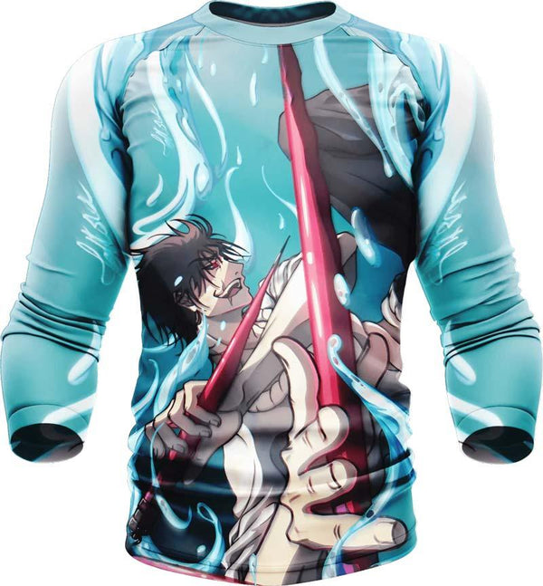 Jujutsu Kaisen Revive Toji Fushiguro Long Sleeve Rash Guard