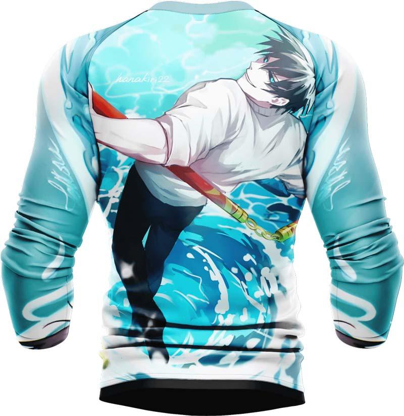 Jujutsu Kaisen Revive Toji Fushiguro Long Sleeve Rash Guard