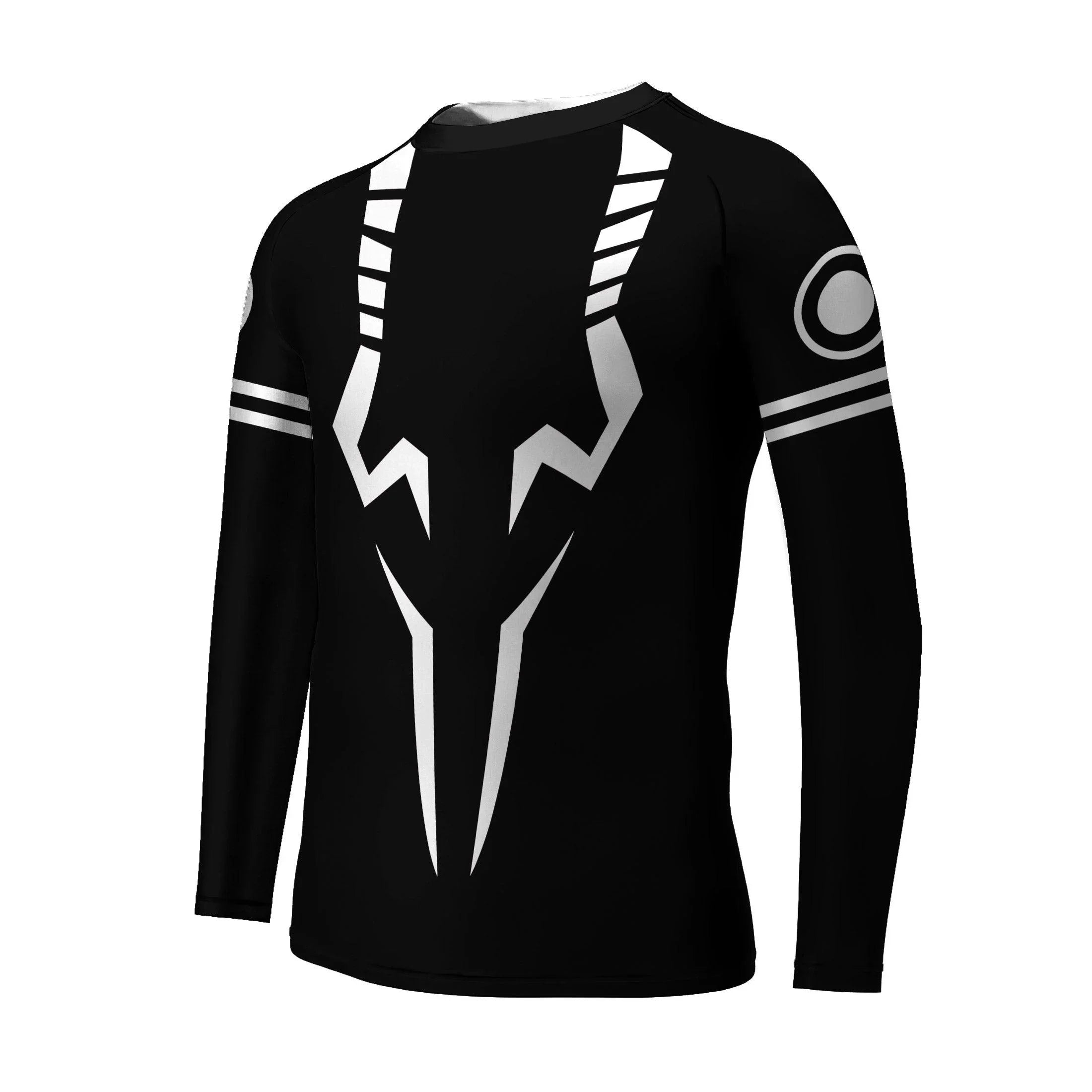 Jujutsu Kaisen Sukuna White Symbol Kids Rash Guard