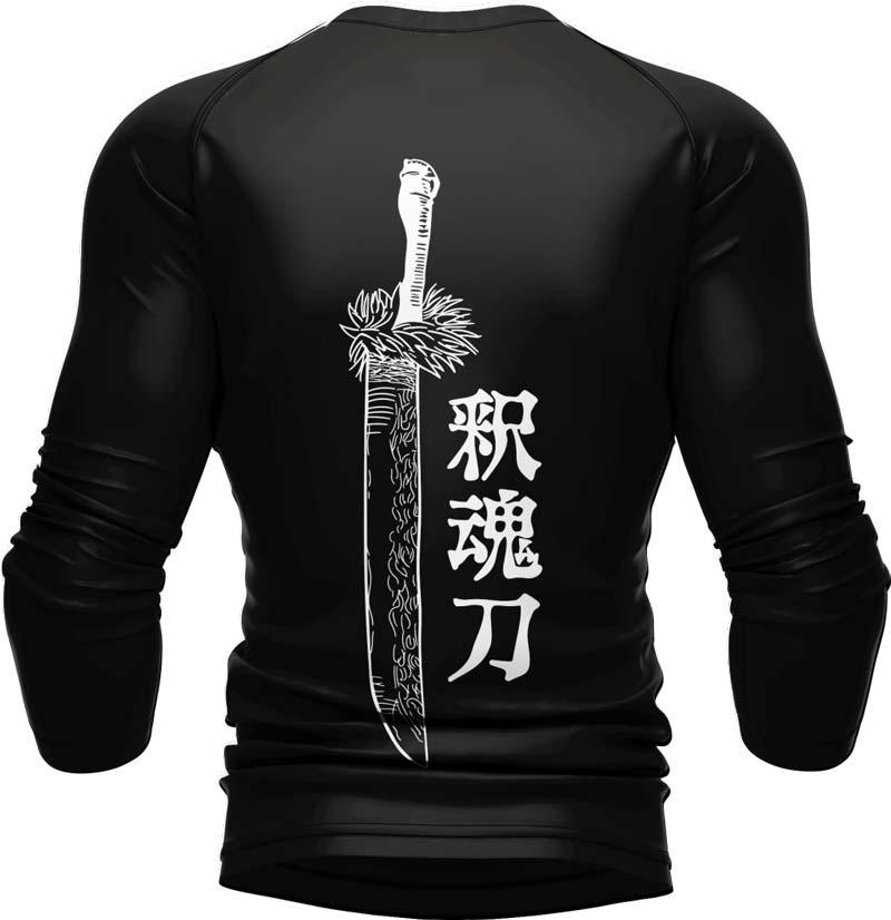 Jujutsu Kaisen Toji Fushiguro Weapon Long Sleeve Rash Guard