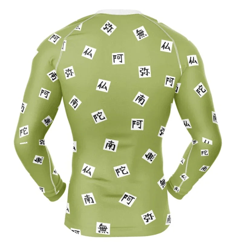 Kimetsu No Yaiba Gyomei Himejima Outerwear Rash Guard