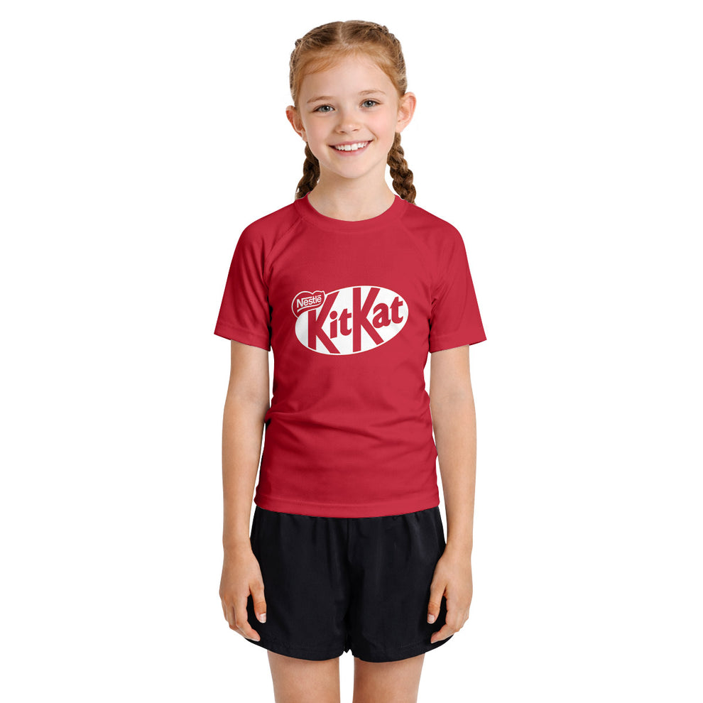 KitKat BJJ Kids Rash Guard – Durable & Fun Athletic Wear