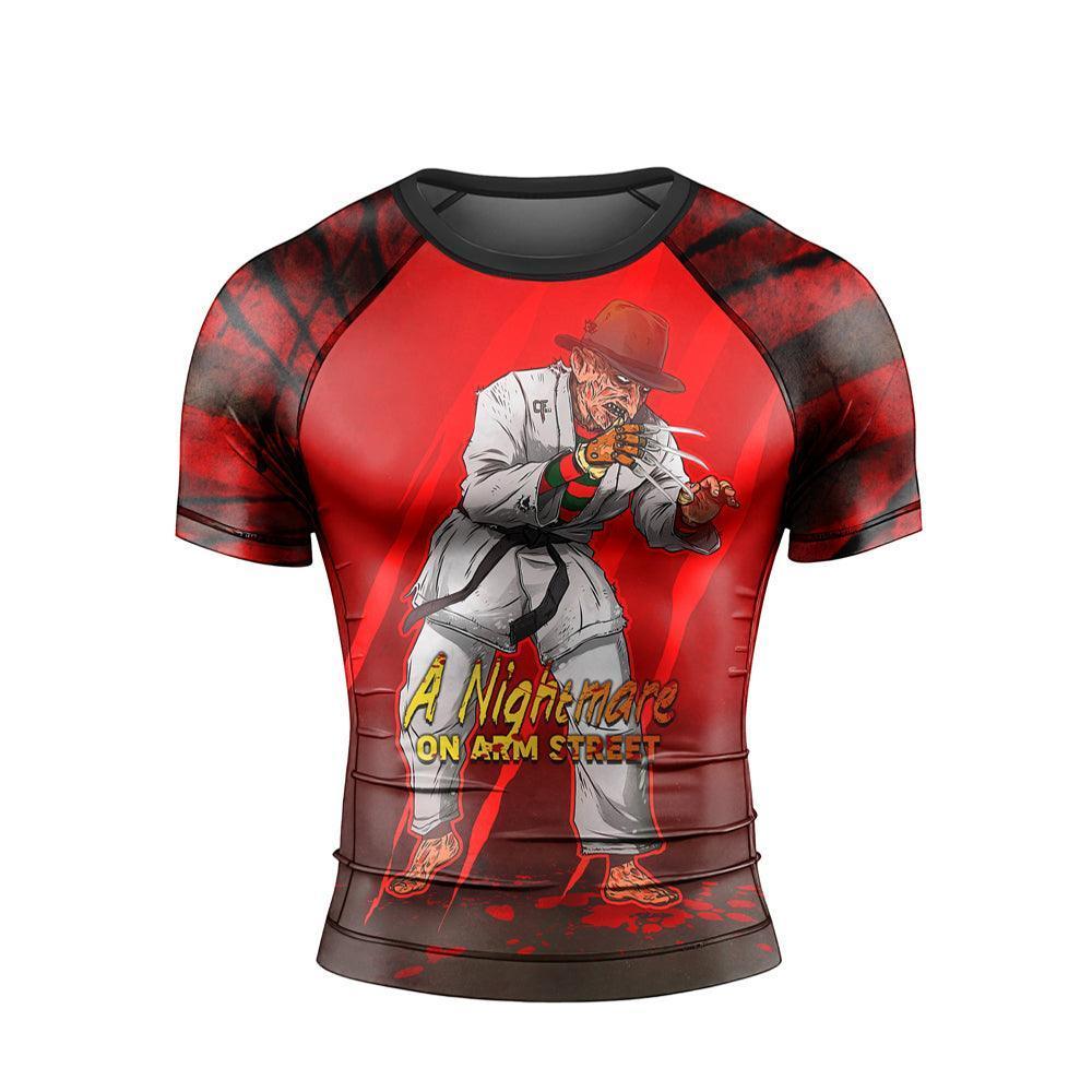 Master Jiu Jitsu Freddy Krueger Rash Guard | Halloween Rash Guard