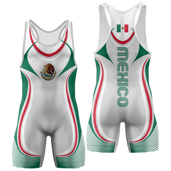 Mexico Olympic Wrestling Singlet - Dynamic Design