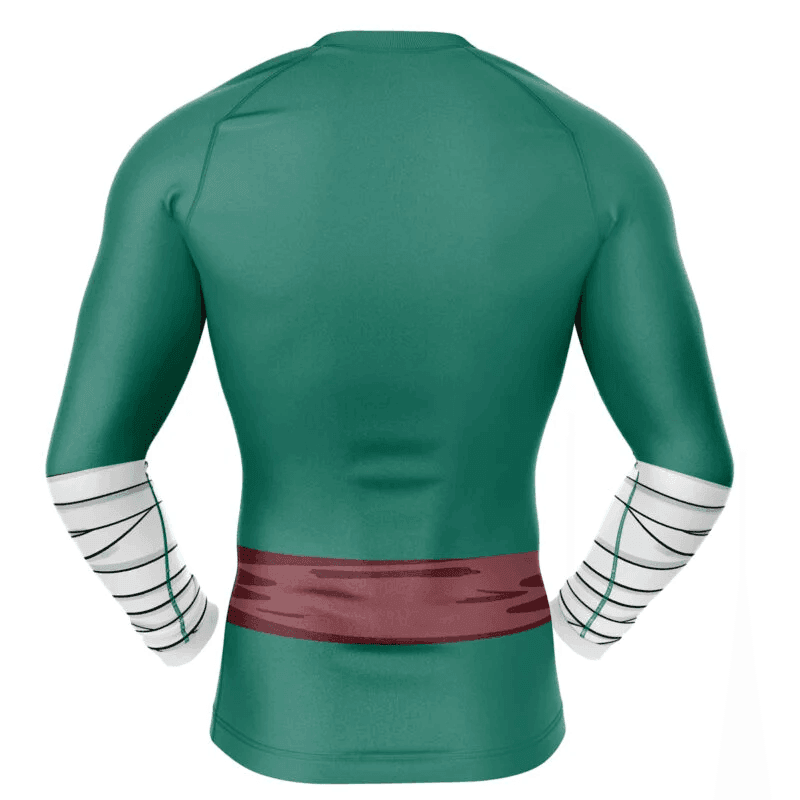 Naruto Rock Lee Uniform Rash Guard | Naruto Rash Guard