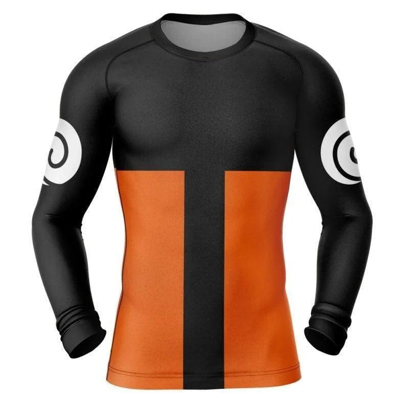 Naruto Shippuden Outerwear Rash Guard | Jiu Jitsu Rash Guard