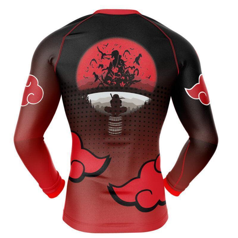 Naruto Uchiha Itachi Rash Guard | Athletic Wear