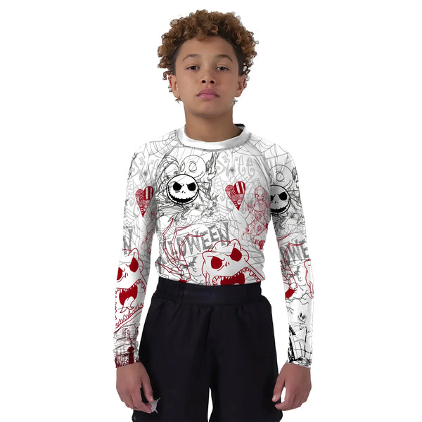 Nightmare Christmas Kids Rash Guard | Myth-Inspired Kids Rash Guard