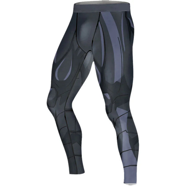 Nightwing Men's Compression Leggings - 4-Way Stretch & Comfort
