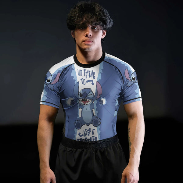 Ohhana Stitch Rash Guard - Athletic & Stylish