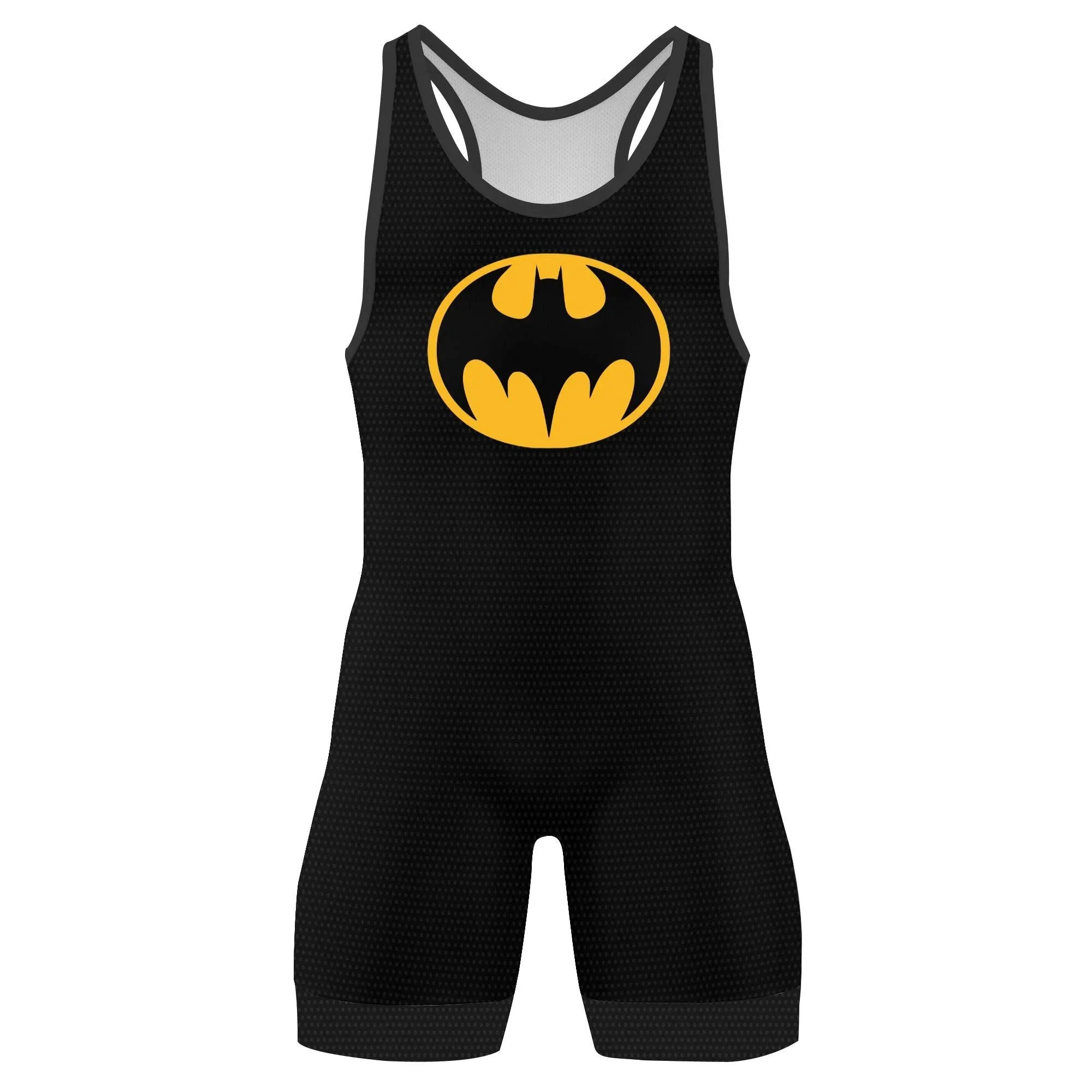 Original Batman Cosplay Wrestling Singlet – Unique Athletic Gear