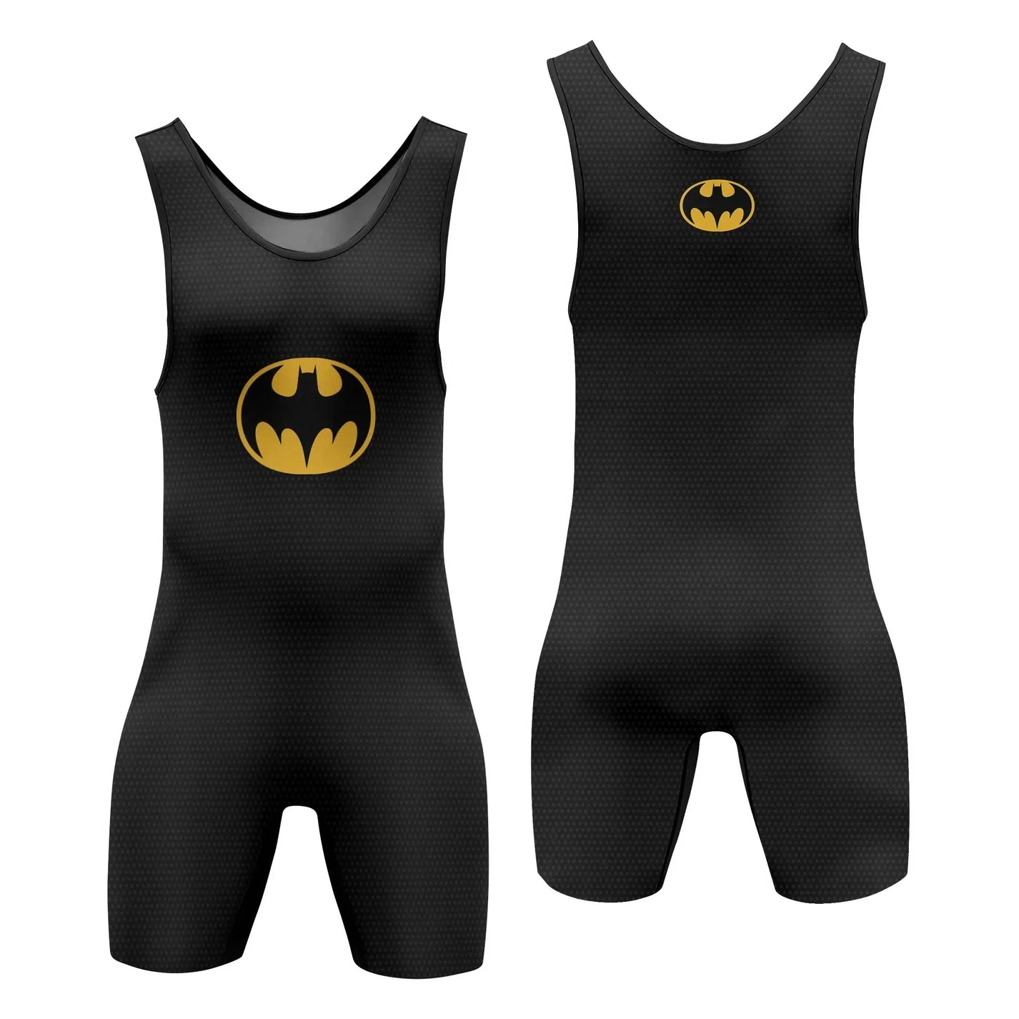 Original Batman Cosplay Wrestling Singlet – Unique Athletic Gear