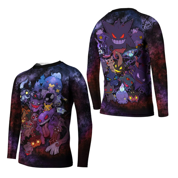 Pokemon Halloween Kids Rash Guard | Kids Rash Guard